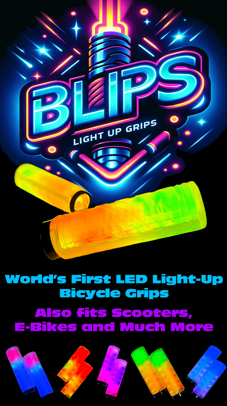 Blips Grips | World's First LED Grips